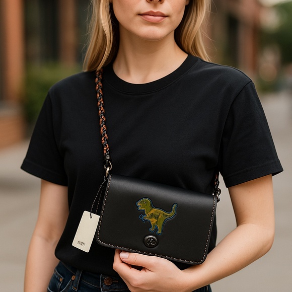 Coach | Bags | Coach Rare Nwt Convertible Clutch Crossbody Rexy Dinky ...